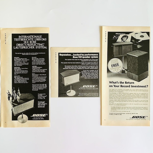Vintage Bose Speakers - Etsy