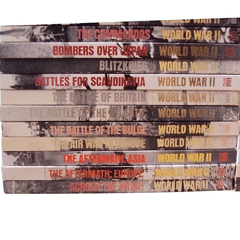 World War II Time Life Books WW2 Series Volumes Sold Separately Vtg ...