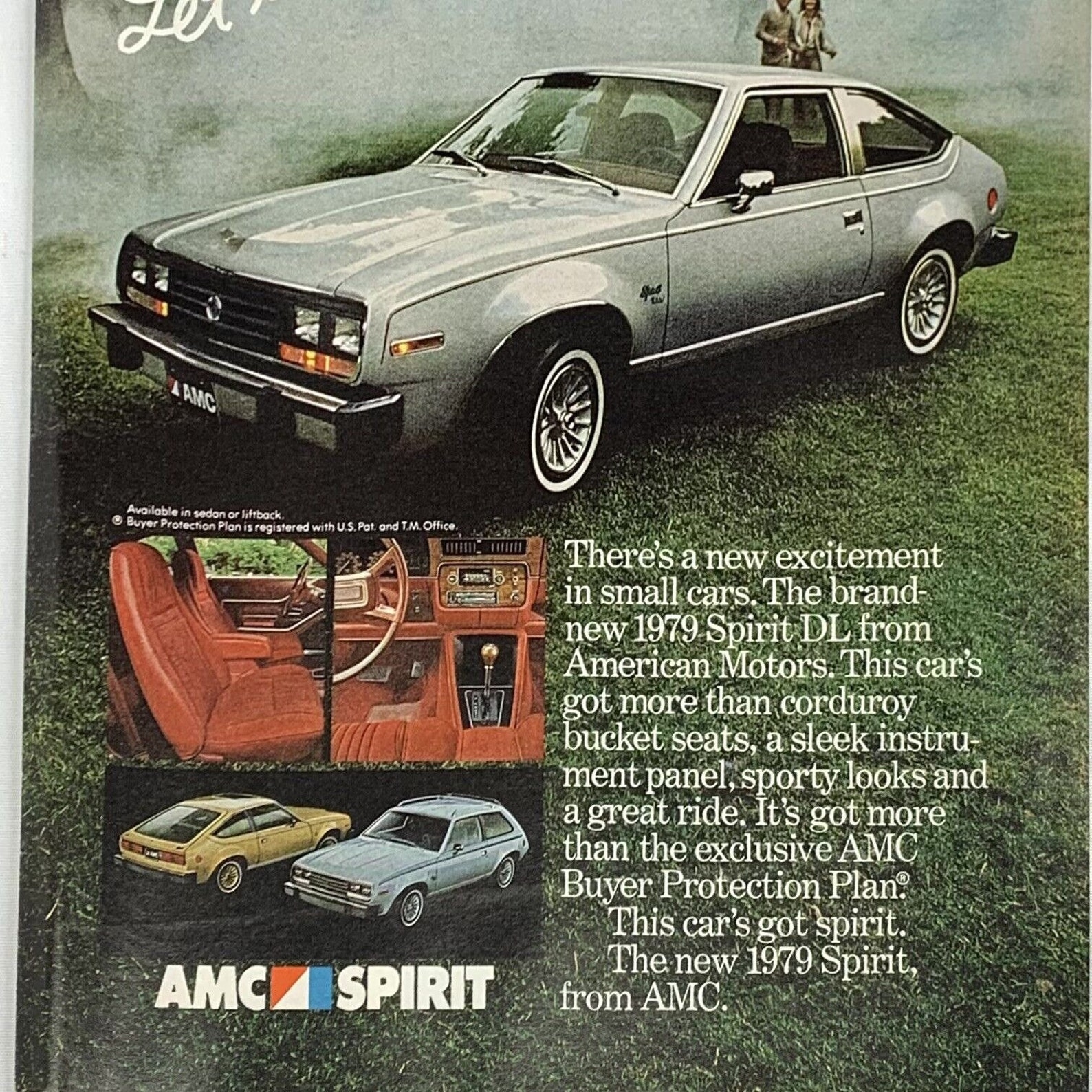 Vintage 1978 AMC American Motors Spirit DL Magazine Print Ad Full Color ...