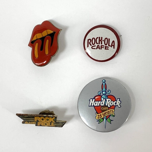 Rock and Roll Pin - Etsy