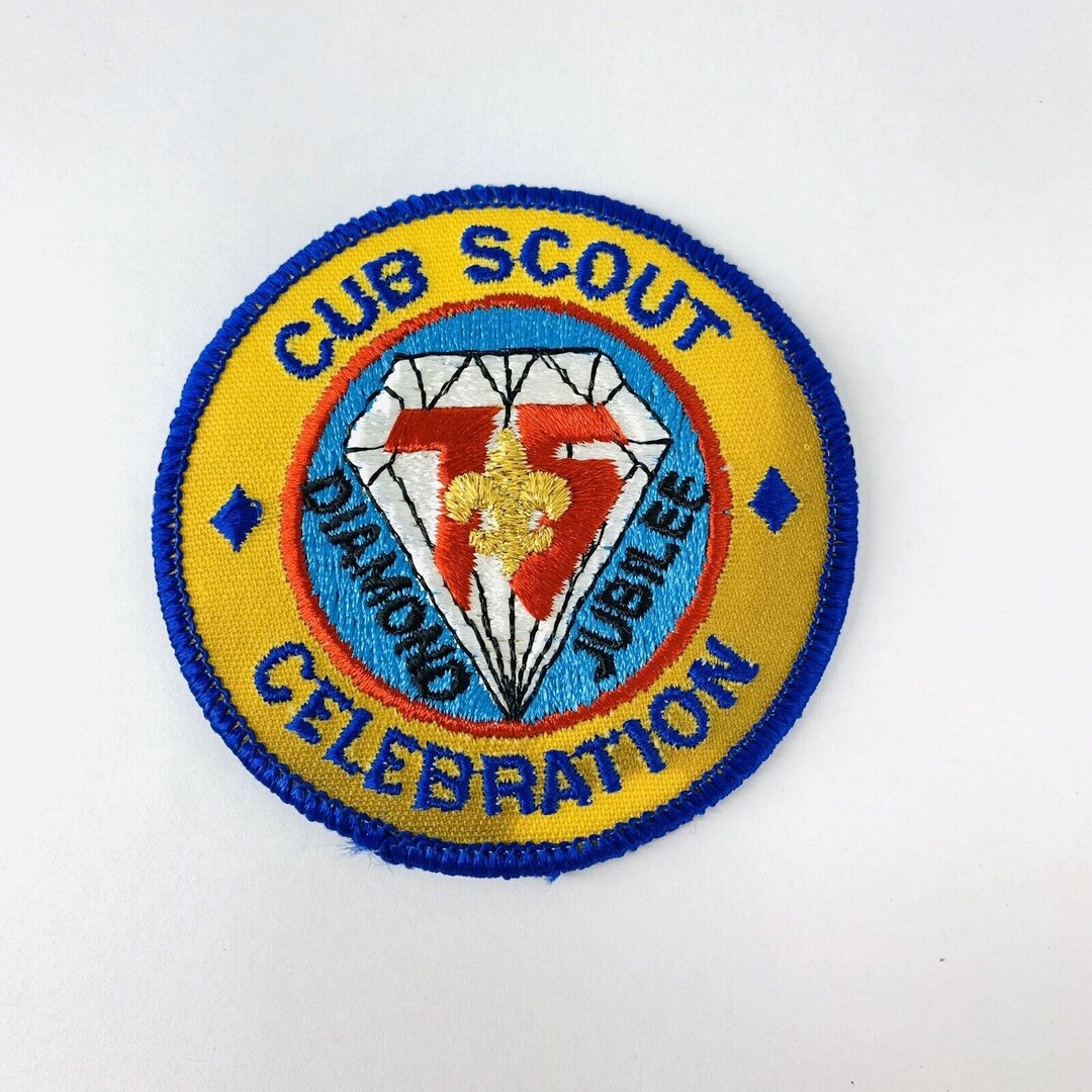 BSA Boy Scout Patch Mid America Council Diamond Jubilee Cub Scout ...