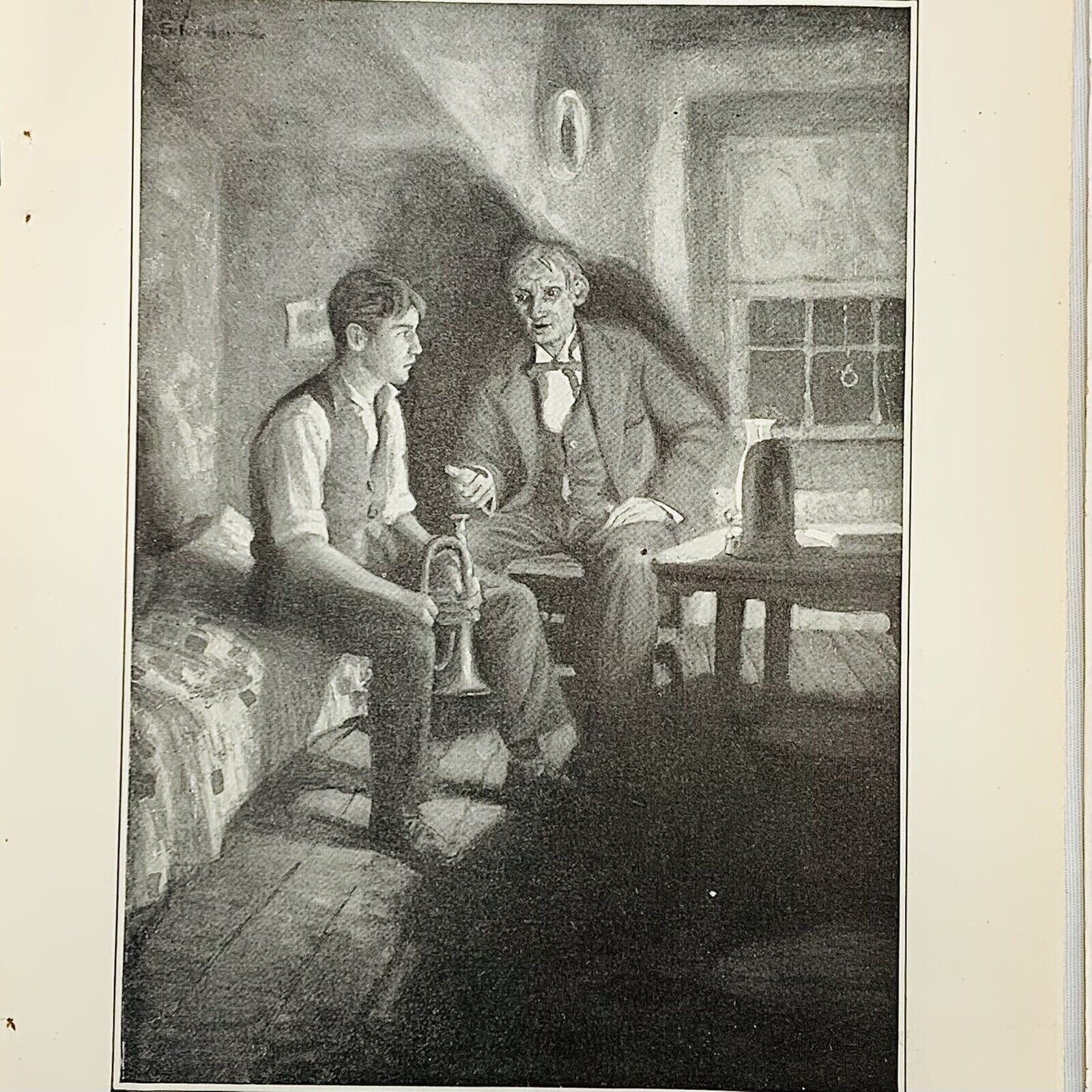 Mead Schaeffer Illustration Art Print Harper's Magazine 1920's Lot of 2 ...