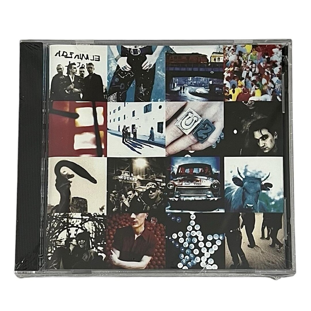 Achtung Baby by U2 CD Vintage 1991 Island Label New Sealed Club Edition ...