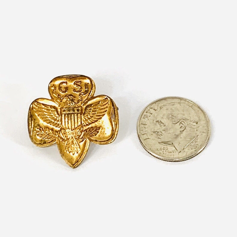 Vintage GSA Girl Scout Membership Pin Badge 3/4 X 3/4 - Etsy