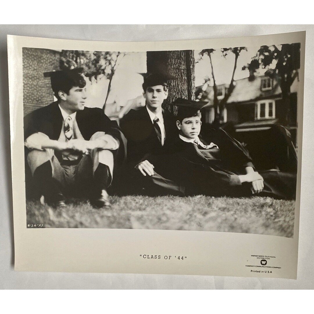 Class of 44 Gary Grimes Jerry Houser Conant Movie Still Press Photo B&W ...