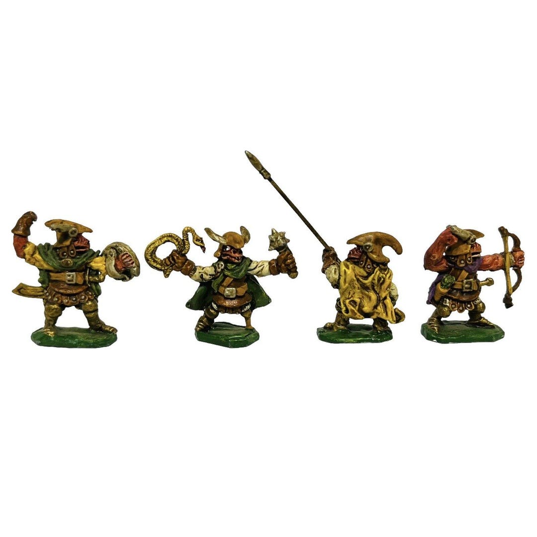 Vintage Archive Middle Earth Orcs Fantasy Miniature Metal 25mm / 1 1/4 ...