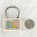Budweiser Breweriana Beer Limit Graph Key Chain Ring Collectors Item ...