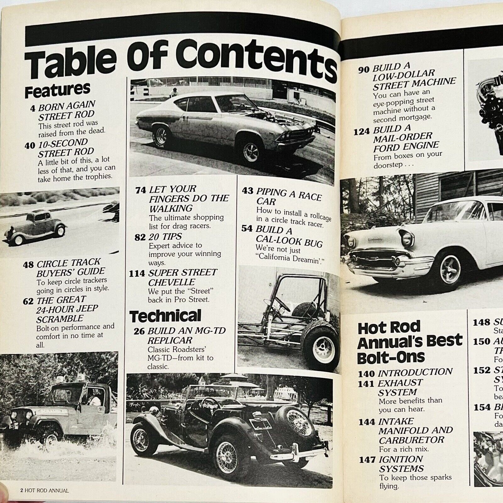 Vtg 80's Hot Rod Magazine Annual Street Machine Street Rod - Etsy