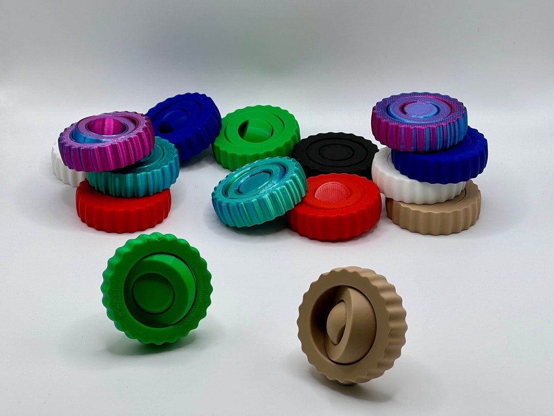 Anti Stress Fidget Gyroscope Spinner Print in Place | Digital STL File ...