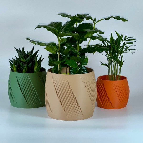 3d Printed Files Stl Flower Pots - Etsy
