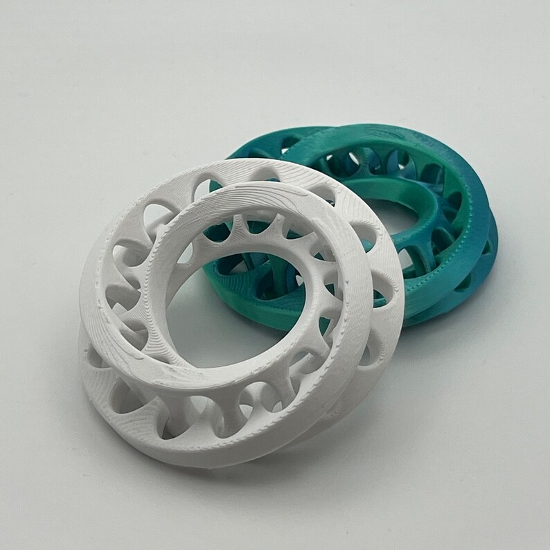 Fidget Interlocking Möbius Strips STL 3D Printing DIY Digital Instant ...
