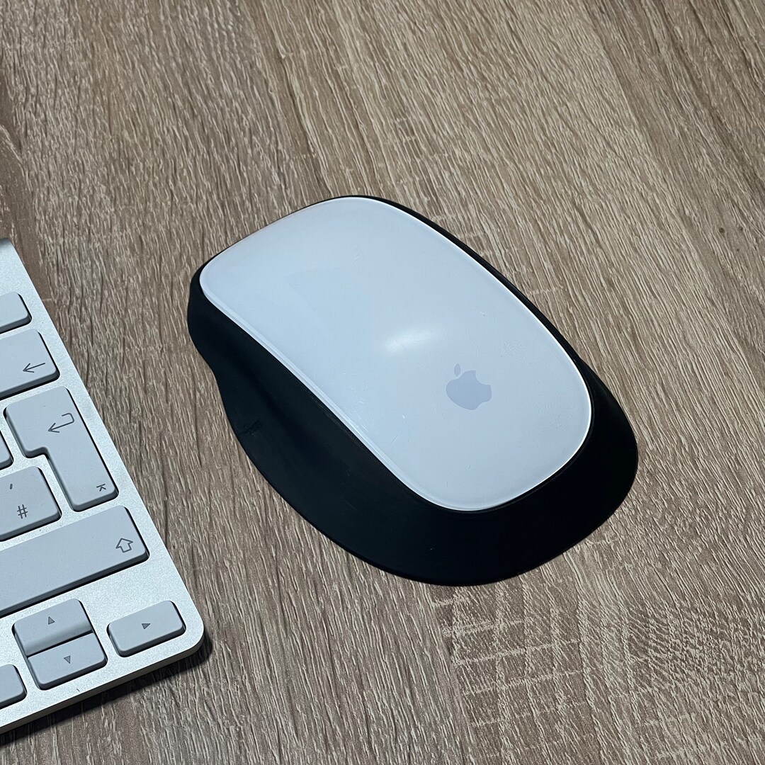 Apple Magic Mouse Ergonomic Case Black - Etsy