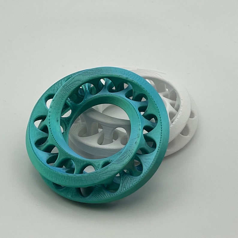 Fidget Interlocking Möbius Strips STL 3D Printing DIY Digital Instant ...