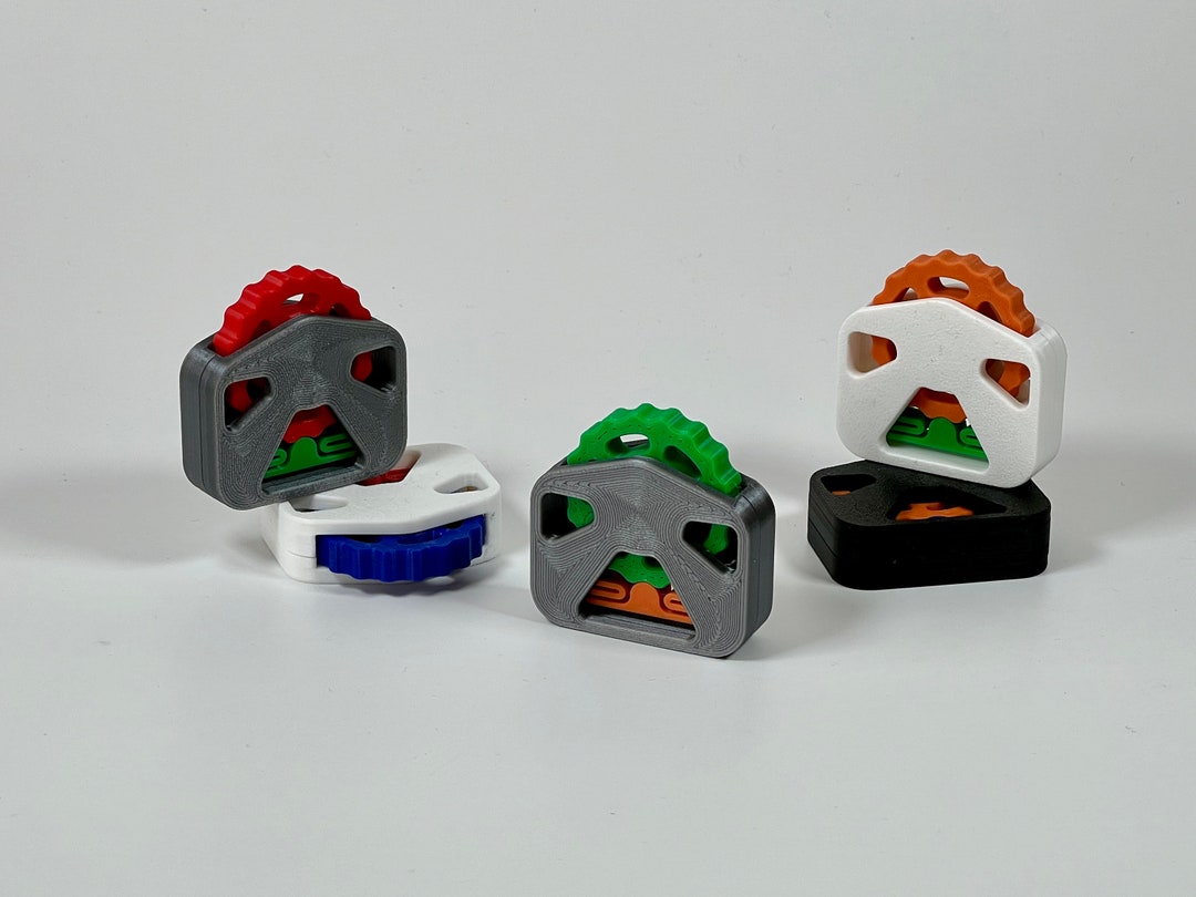 Mechanical Anti Stress Click Wheel Fidget Toy | Digital STL File for 3D ...