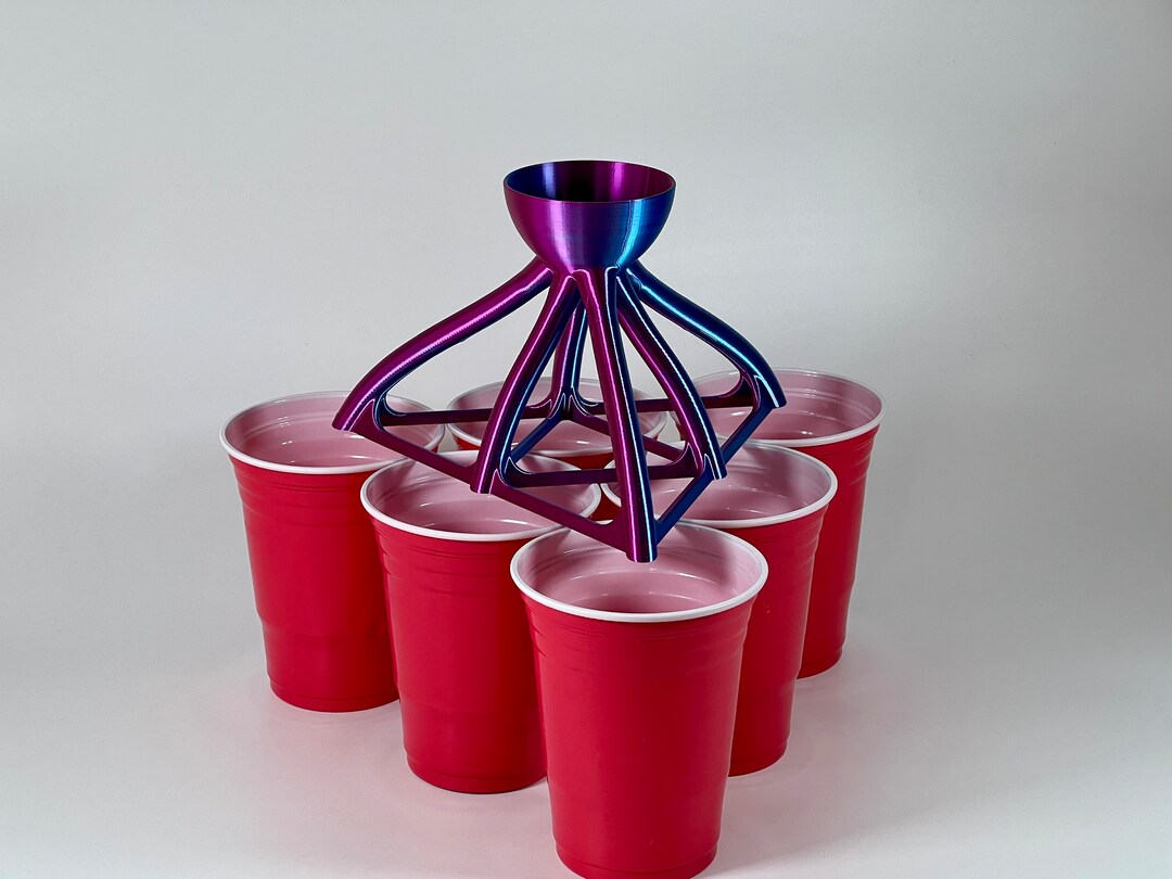 Beer Pong Funnel STL File for 3D Printing DIY Beerpong Beer Pong ...