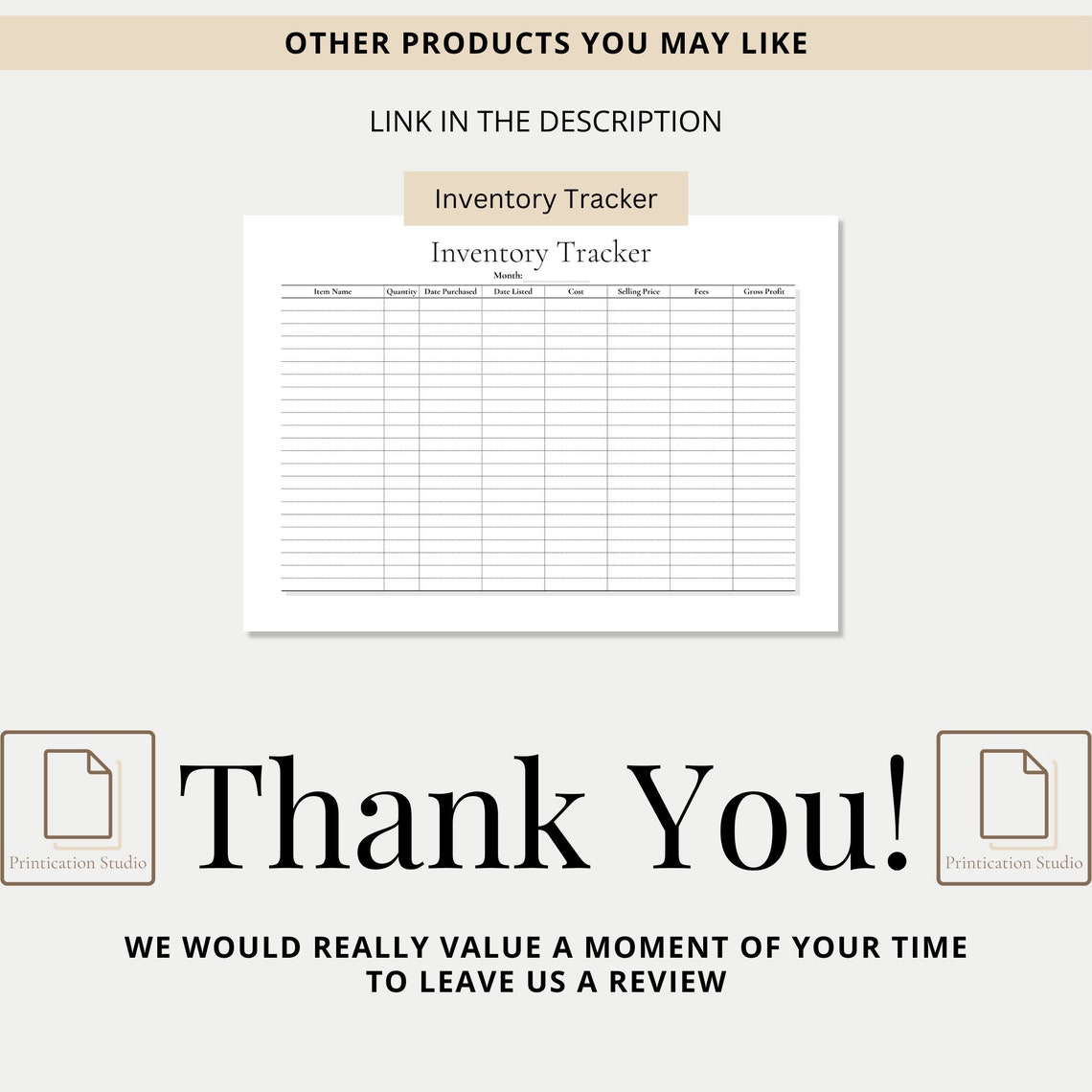 Sales Tracker Printable & Fillable, Small Business Sales Template ...