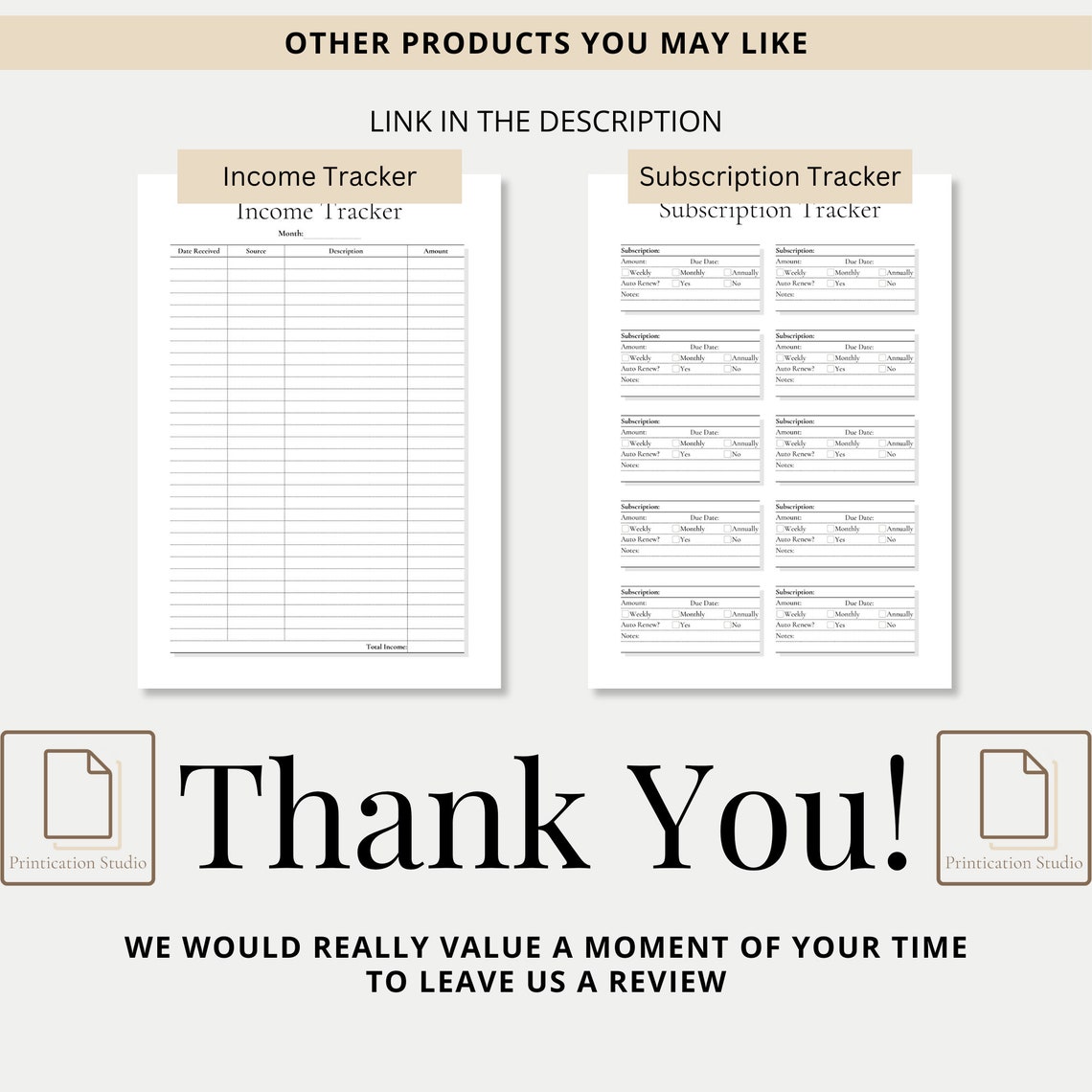 Inventory Tracker Sheet Printable & Fillable, Product Inventory Log ...