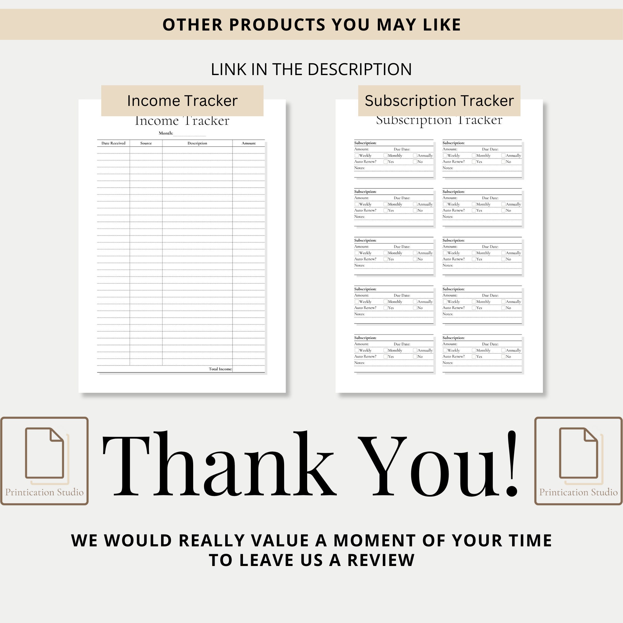 Inventory Tracker Sheet Printable & Fillable, Product Inventory Log ...