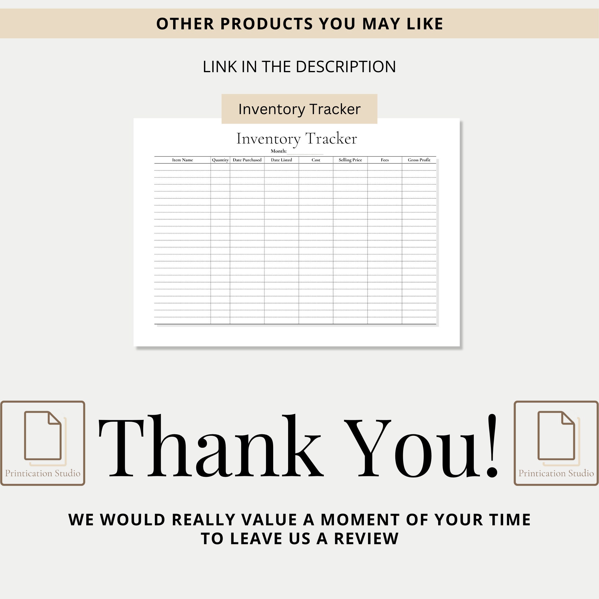 Return Tracker Printable & Fillable, Customer Order Return Log, Refund ...
