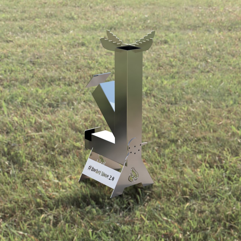 Rocket Stove Dxf File Etsy