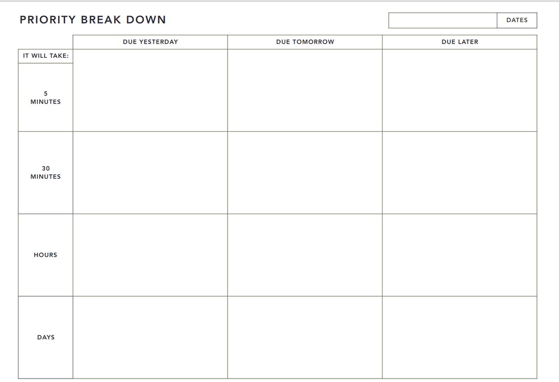 Study Trackers and Planner (+20 Pages) - Etsy