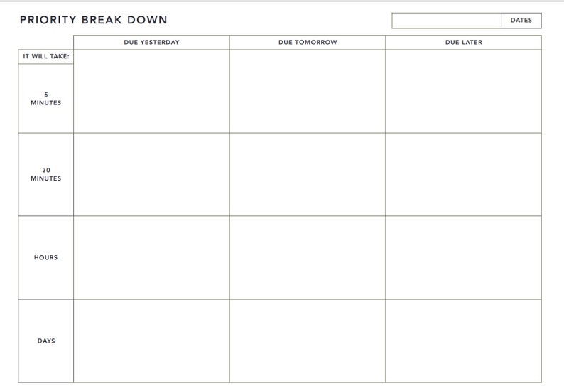 Study Trackers and Planner (+20 Pages) - Etsy