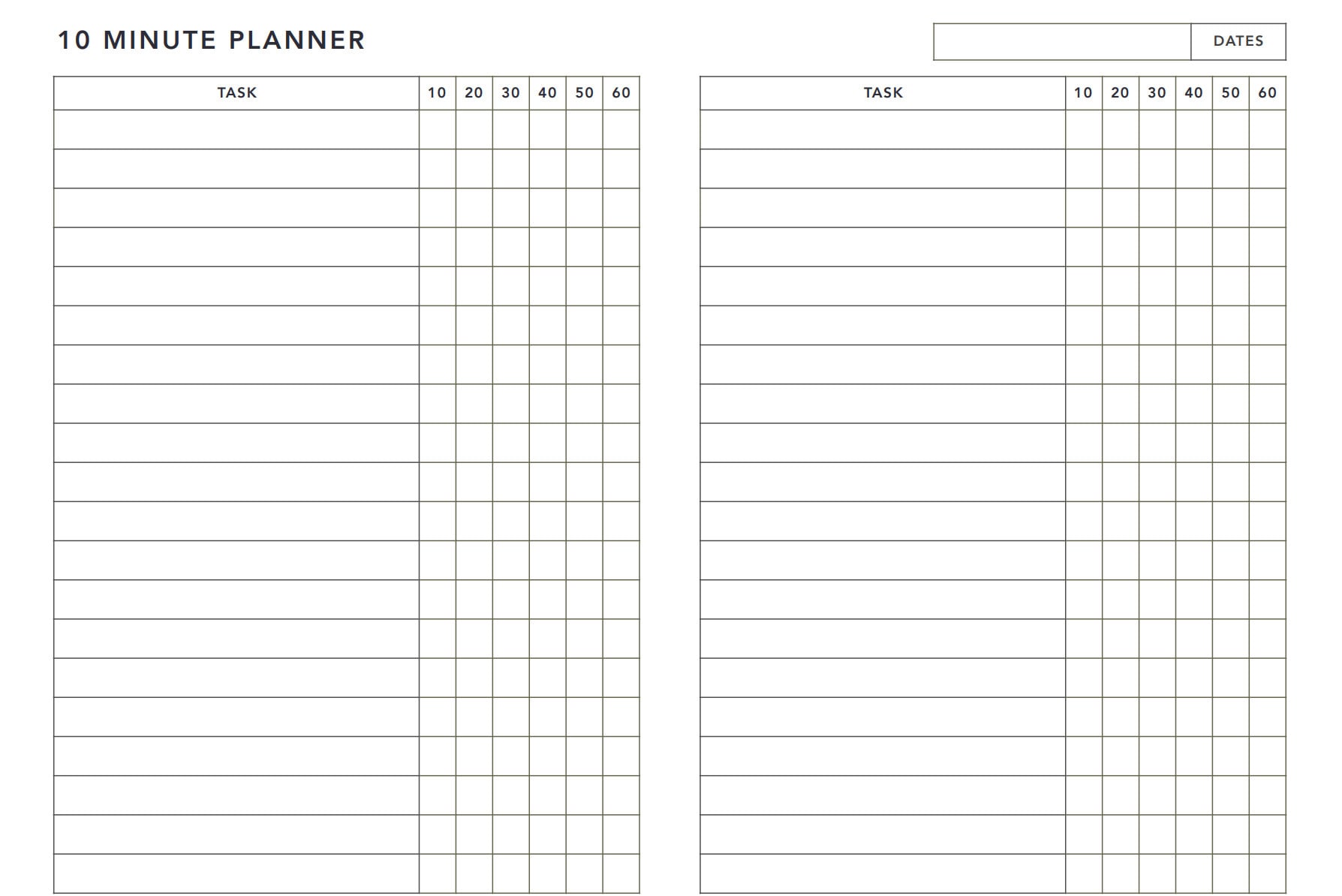 Study Trackers and Planner (+20 Pages) - Etsy
