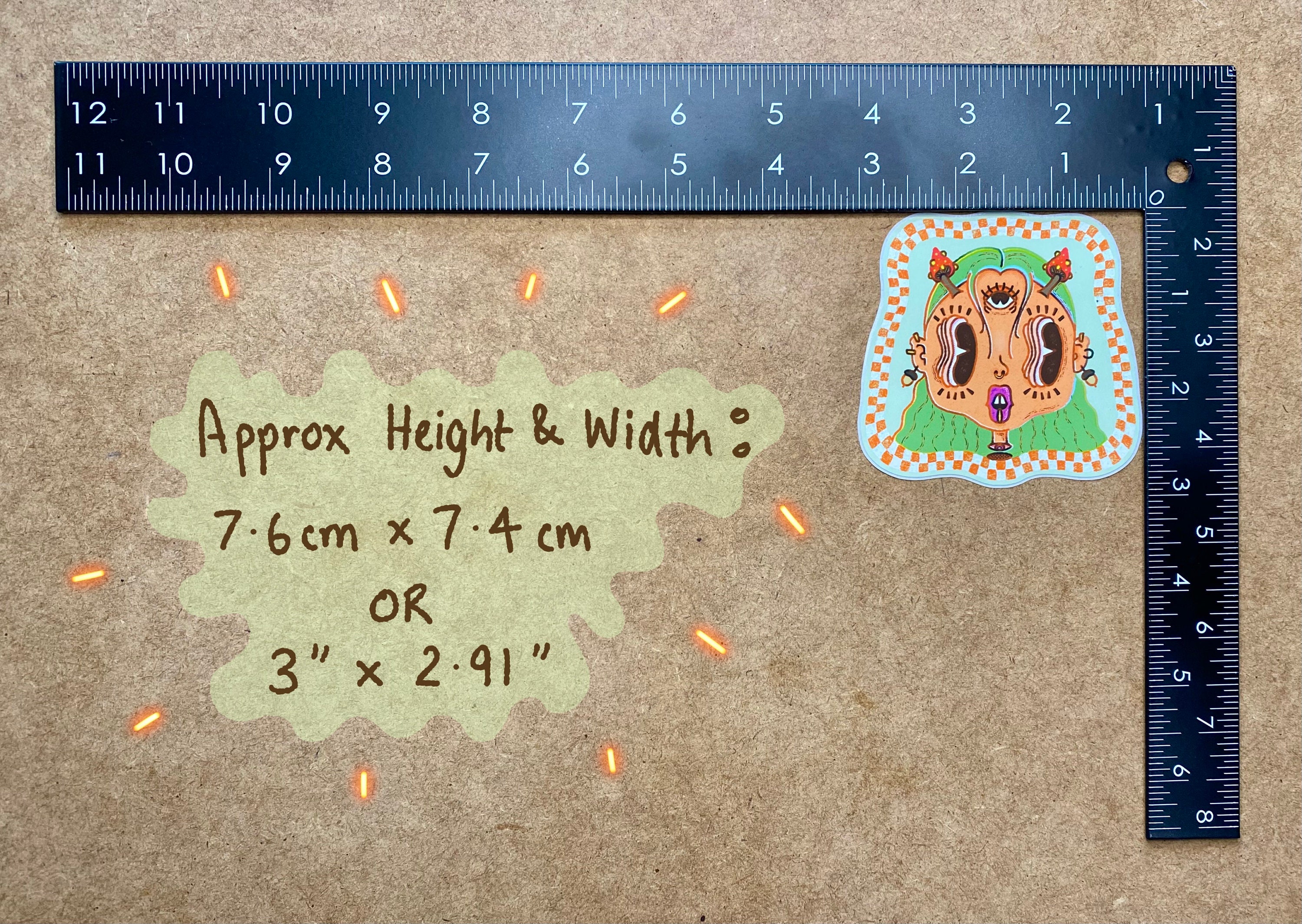 Waterproof Cartoon Easy Peel Character Sticker | 1930s Rubberhose ...