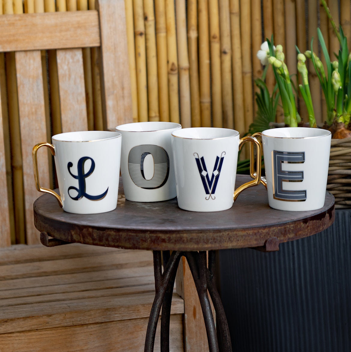 Letter Cup C, Cup With Letters, Coffee Cup, Tea Cup - Etsy