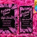 Editable Elegant Tropical Pink Birthday Invitation Template | Pink ...
