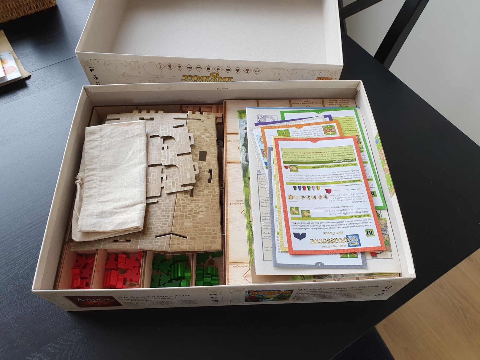 Carcassonne Big Box Dividers Design Files (english, Dutch & German) - Etsy