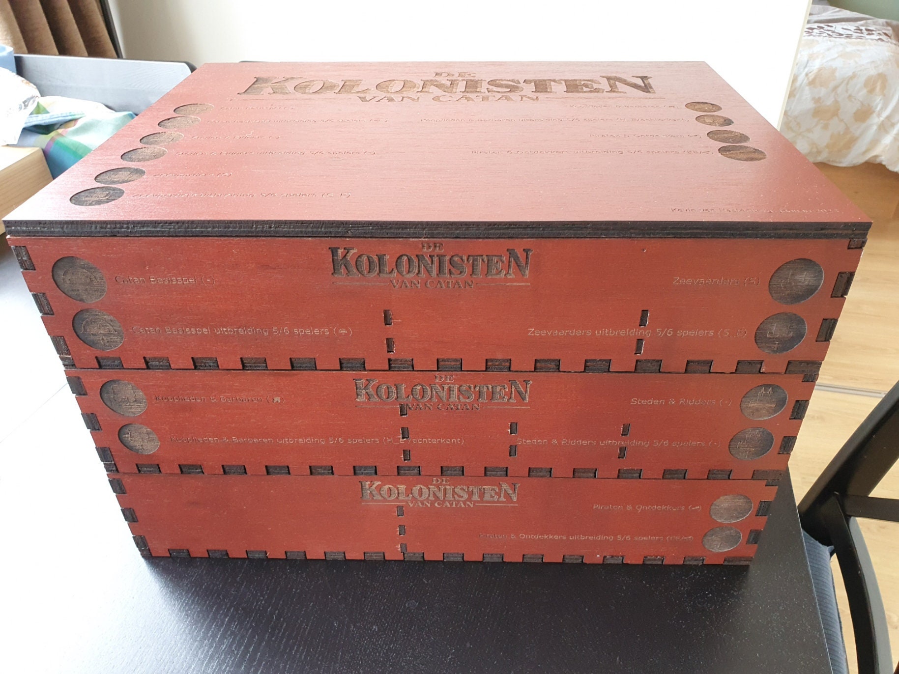 Settlers of Catan Box base Game and All Expansions Design - Etsy