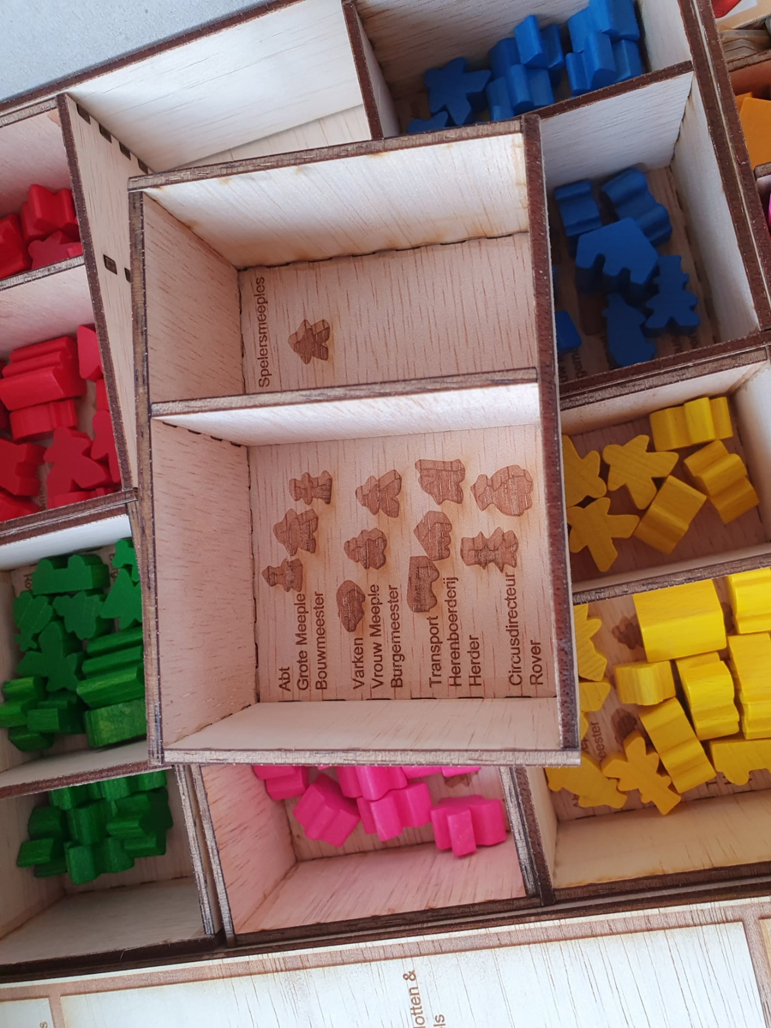 Carcassonne Big Box Dividers Design Files (english, Dutch & German) - Etsy