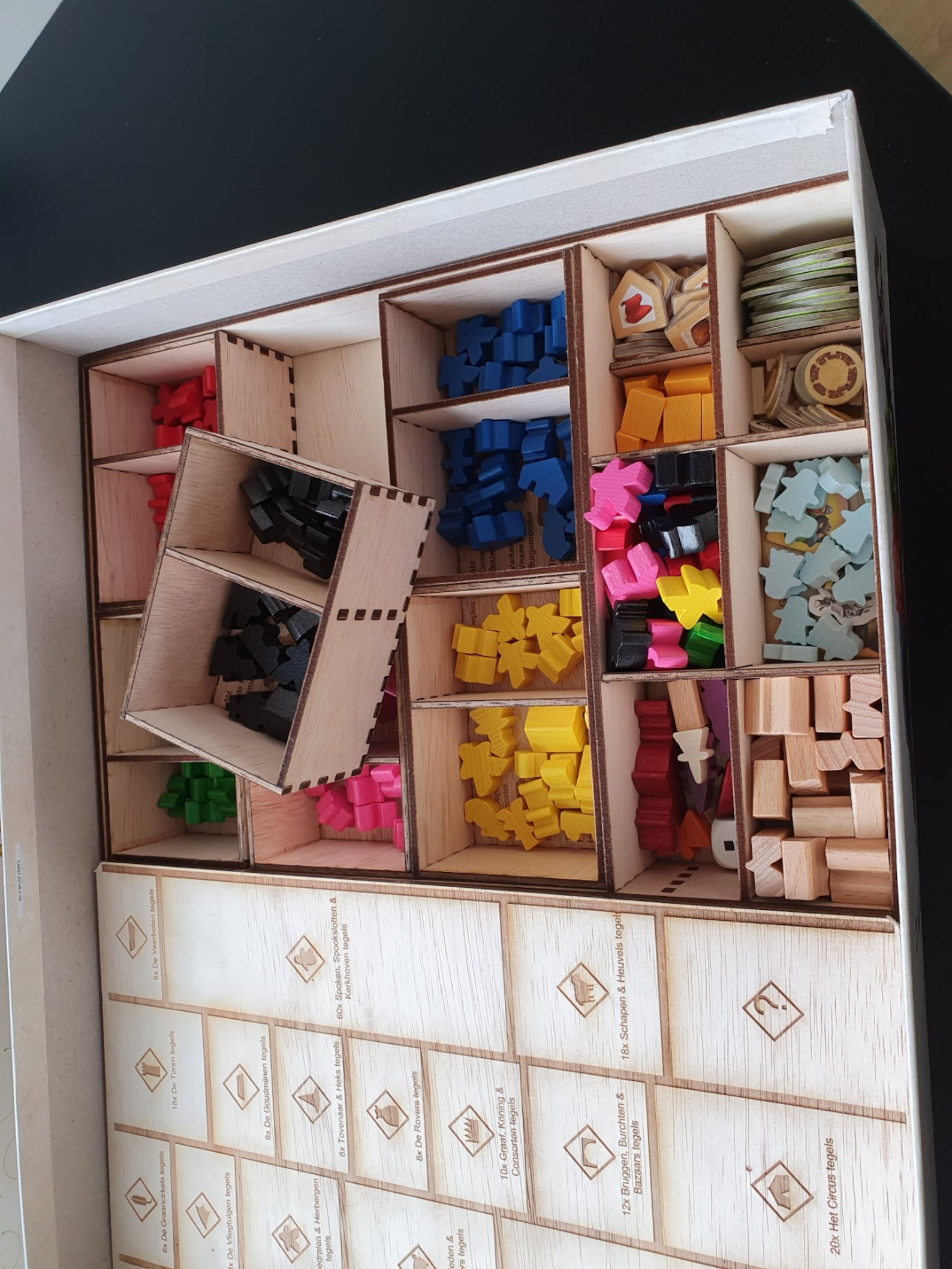 Carcassonne Big Box Dividers Design Files (english, Dutch & German) - Etsy