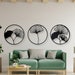 Ginkgo Leaves Wall Decoration, Wall Decoration for Living Room and ...