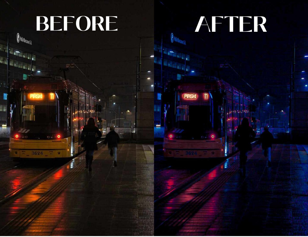 CYBERPUNK NIGHT PRESETS. Desktop and Mobile. Futuristic Presets ...