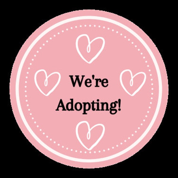 We're Adopting - Etsy