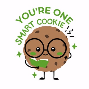 You're One Smart Cookie Sticker Sheet - Assorted Colors - Vibrant ...