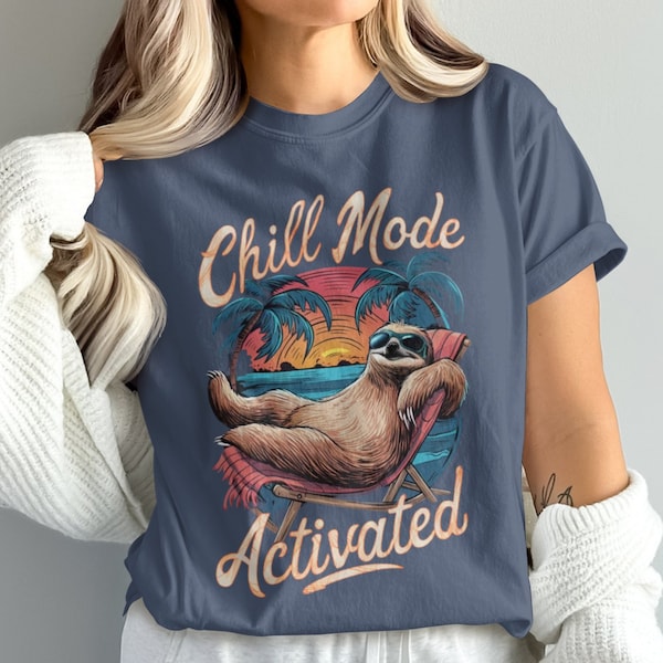 Sloth T Shirt - Etsy