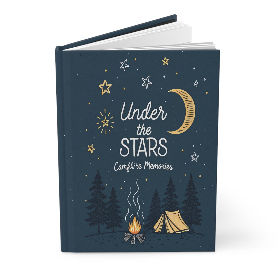 Under the Stars Camping Journal: Outdoor Adventure Notebook - Etsy