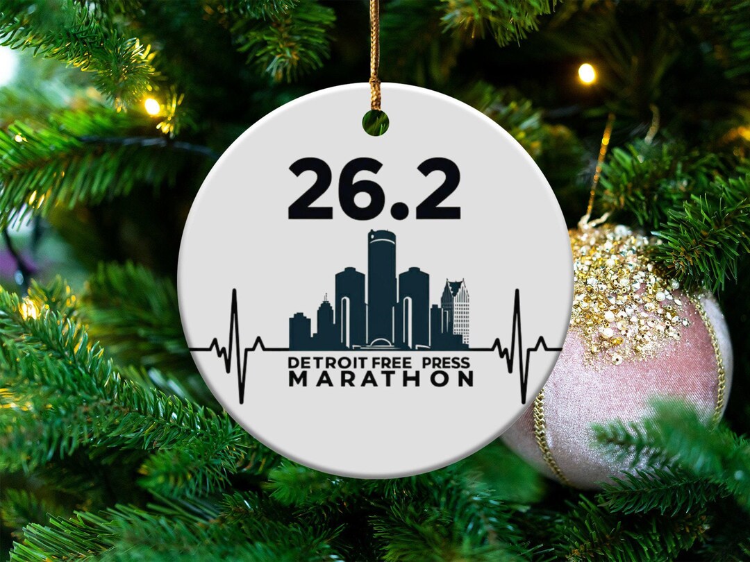 Personalized Marathon Ornament, 26.2 Runner Custom Runners Marathon ...