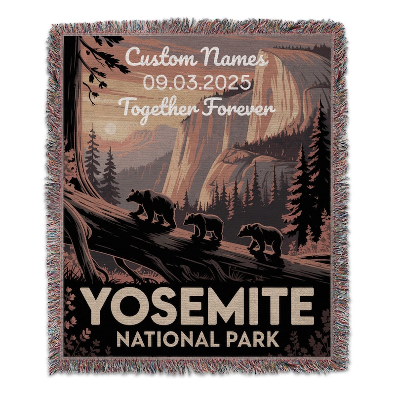 Blanket Yosemite - Etsy