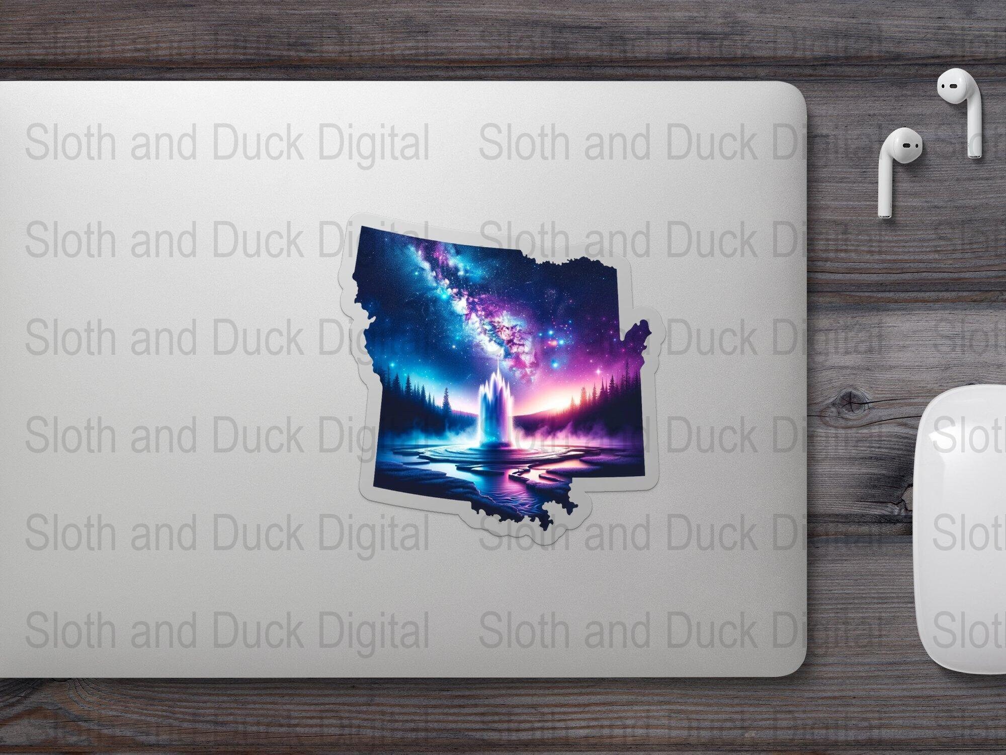 50 States Png Bundle, United States Landmarks, State Outline Png, State ...