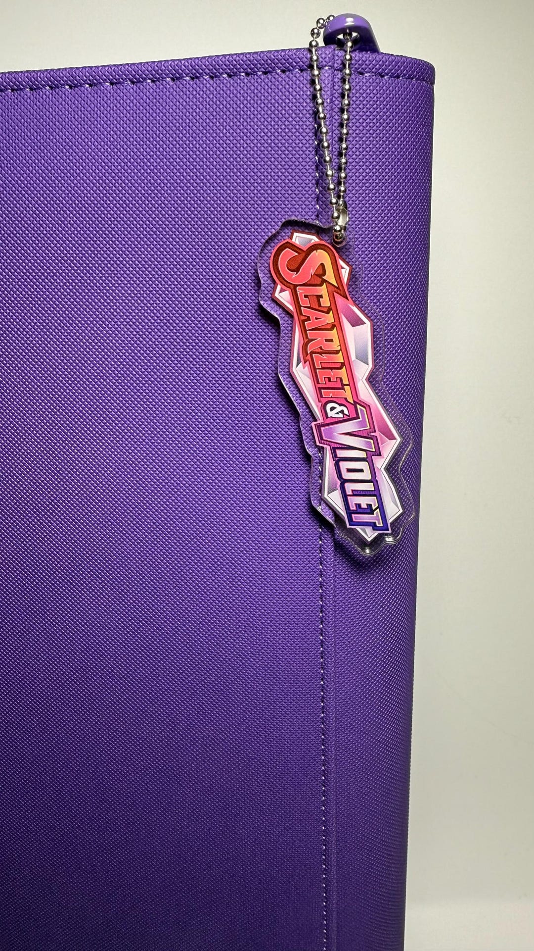 Pokémon Scarlet & Violet - Binder Set Key Chain - Etsy