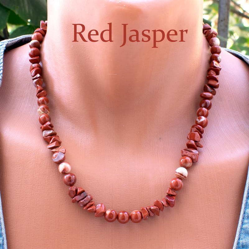 Red Jasper - Etsy