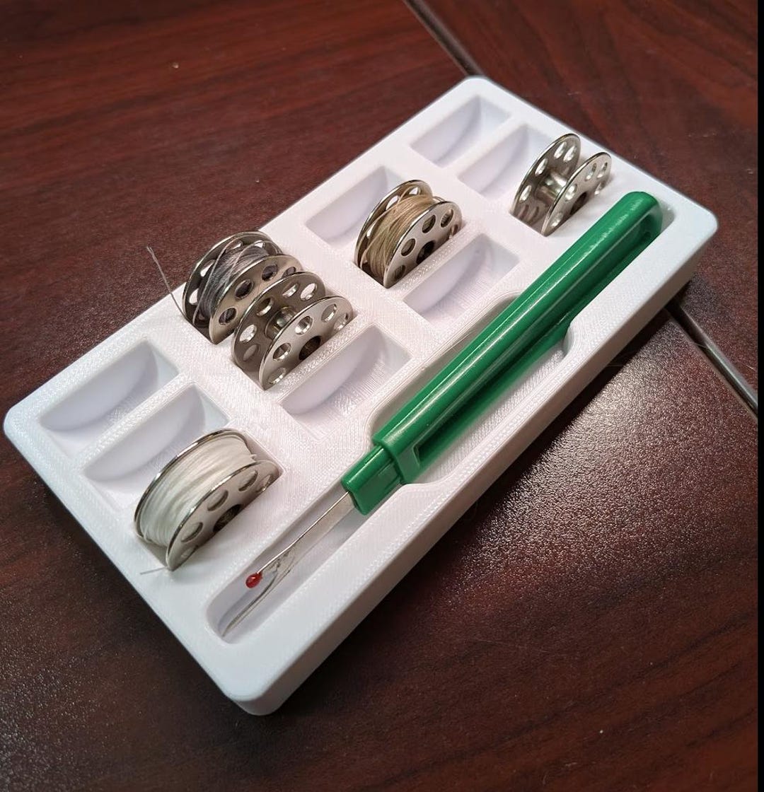 Type M Bobbin Holder – Neat and Compact Thread Organizer for Sewing and ...