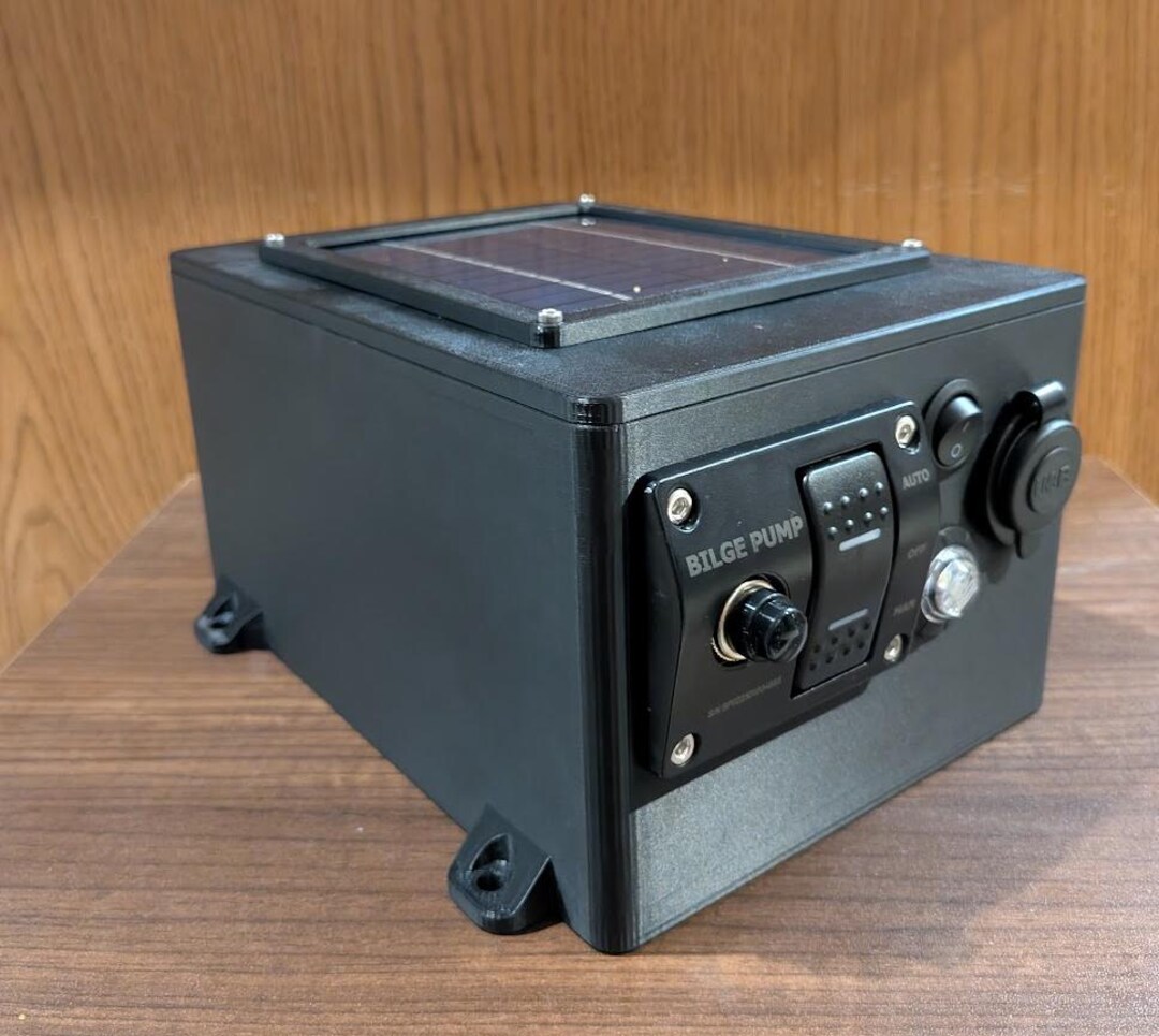 12v Dinghy Bilge Pump - Solar-powered, With 12v Utility Plug, Courtesy ...