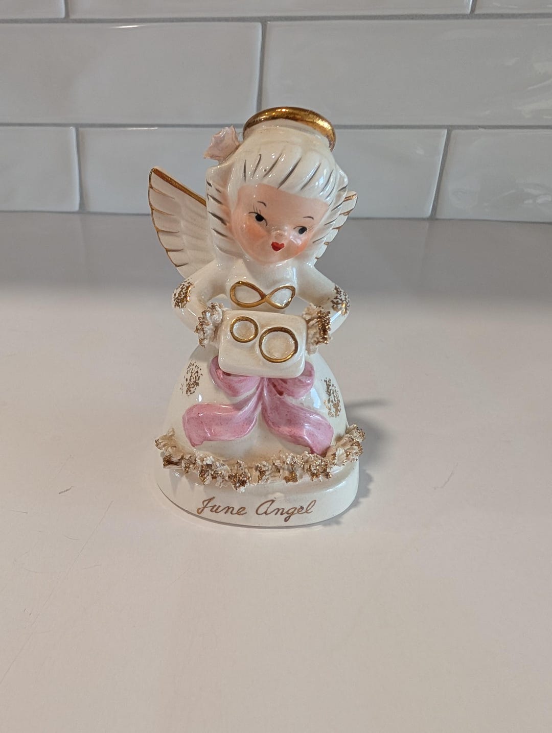 Vintage Napco Japan Porcelain June Angel Bride Figurine 4 1/2 Inches - Etsy