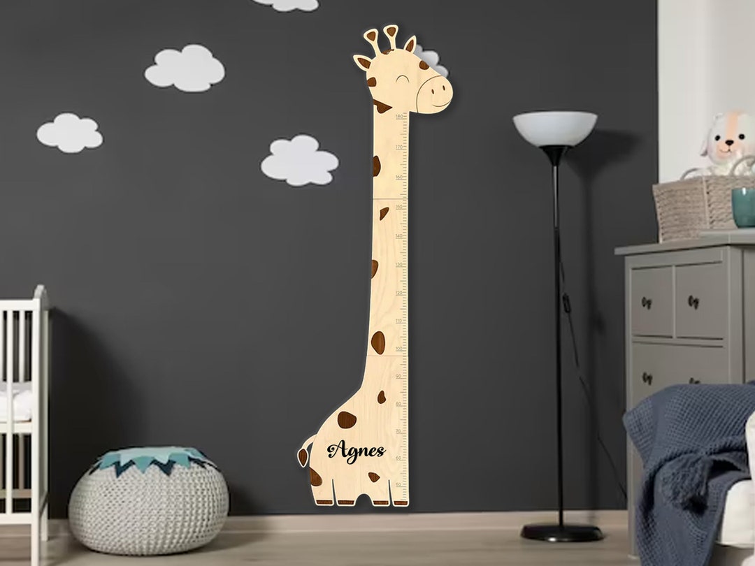 Personalized Wooden Growth Chart Measuring Stick Nursery - Etsy