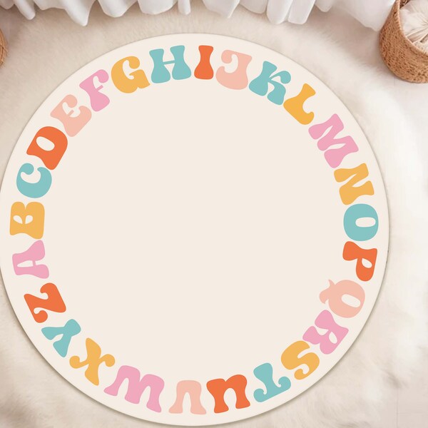 Alphabet Classroom Rug - Etsy